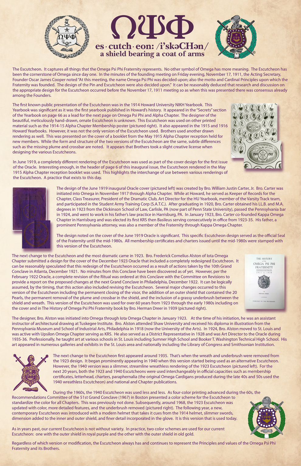 The Evolution of the Escutcheon & Design History Narrative – Antiquety